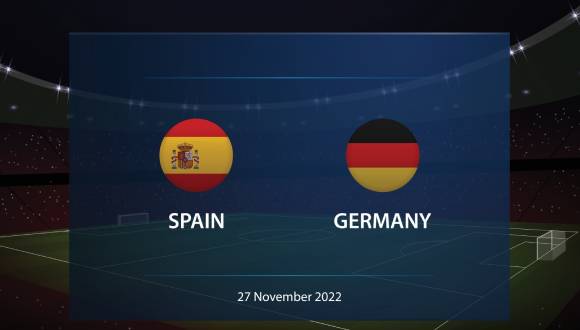 España vs Alemania – Partido en vivo Mundial Qatar 2022