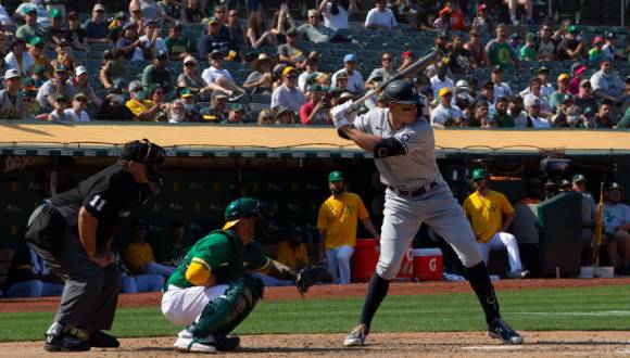 Aaron Judge presentó credenciales de máximo jonronero