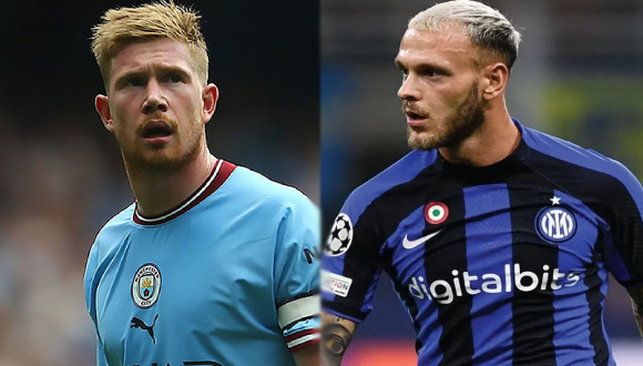 Final Champions League: Inter vs City mejores mediocampos