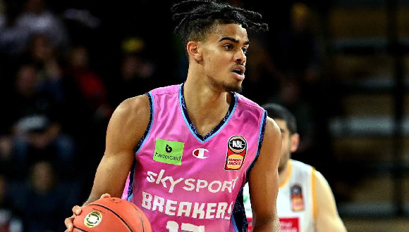 El francés Rayan Rupert en el Draft 2023 de la NBA