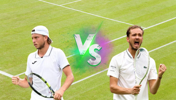 Alexandre Muller vs Daniil Medvedev pronóstico Wimbledon tenis