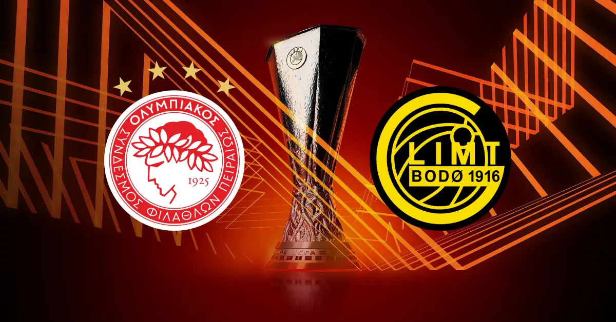 Olympiacos vs Bodo/Glimt pronóstico UEFA Europa League hoy
