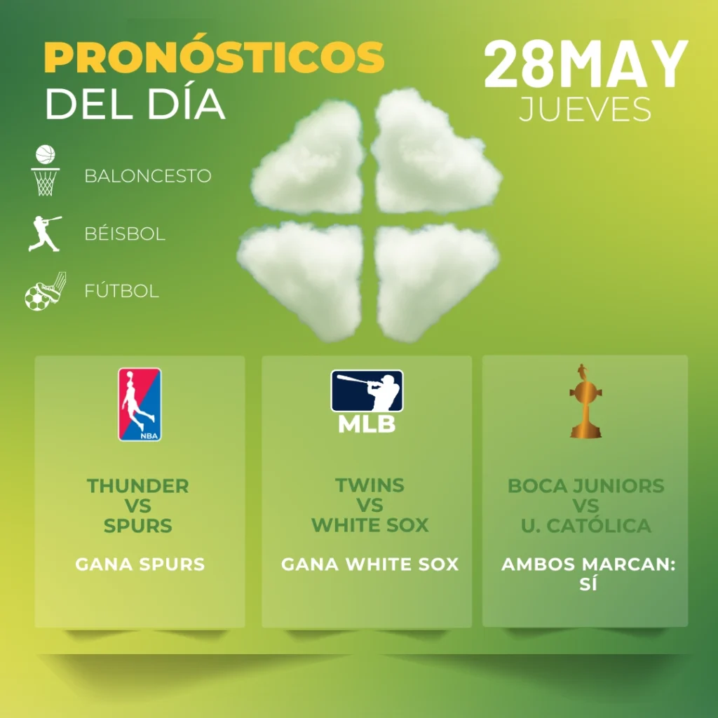 Pronósticos deportivos GRATIS 28 de mayo: ¡Apuesta hoy!